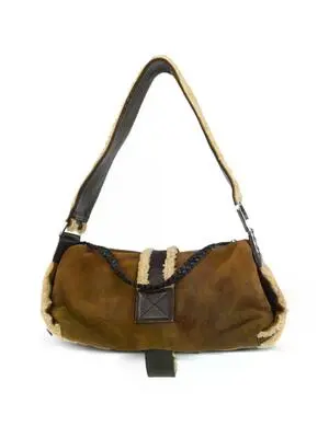 Dior 2005 Shearling Strap Handbag