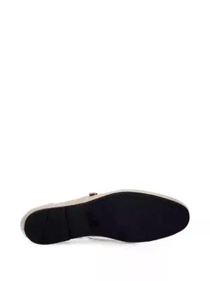 Moschino Heart-charm Buckle-strap Ballet Flats