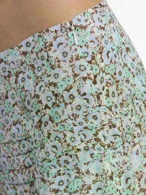 Tory Burch Floral-print A-line Midi Skirt