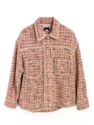 EDWARD ACHOUR PARIS Braided-trim Bouclé Jacket