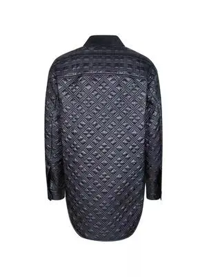 Moncler Quilted Corduroy Collar Shirt