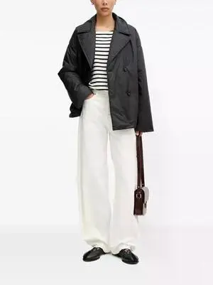 Marc O'polo Double-breasted Padded Jacket - Black