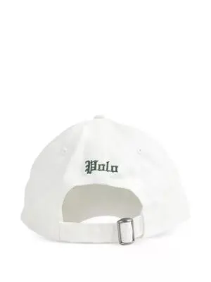 Polo Ralph Lauren Embroidered Logo Baseball Cap - White