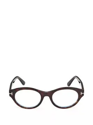 TOM FORD Tortoiseshell-effect Cat-eye Glasses - Brown