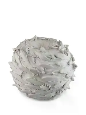 ENZO DE GASPERI Salomon Fish-detail Vase - White