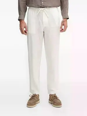 BENETTON Drawstring-waist Trousers - White