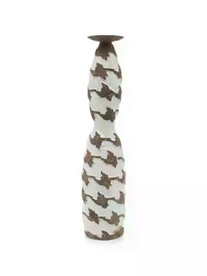 ENZO DE GASPERI Clessidra Hourglass Candle Holder - White