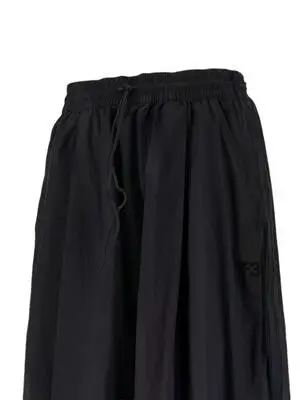 Y3 Logo-print Drawstring-waist Trousers