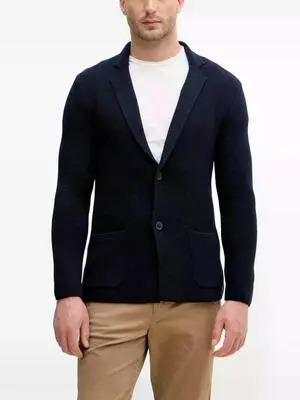 BENETTON Knitted Notch-lapel Blazer