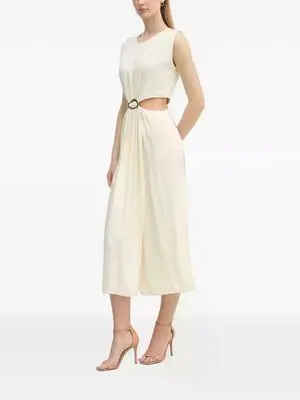 GAUDI Cut-out Hardware-detail Midi Dress