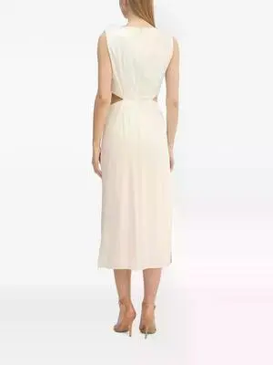 GAUDI Cut-out Hardware-detail Midi Dress