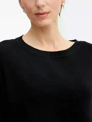 BENETTON Ribbed-trim Crew-neck Sweater