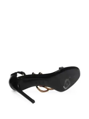 Saint Laurent Chain-detail Stiletto Sandals