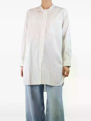 MARGARET HOWELL Striped Long-sleeve Shirt