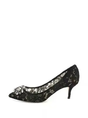 Dolce & Gabbana Lace Pumps - Black