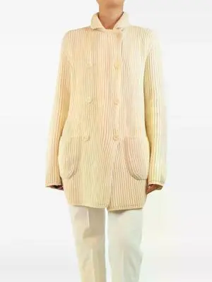 Loro Piana Double-breasted Rib-knit Cardigan