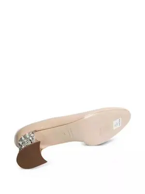 Miu Miu Crystal-embellished Pumps