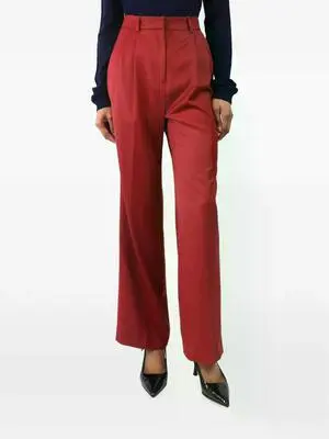 ISSUE TWELVE Stanley Wool Trousers - Red