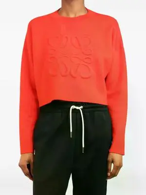 Loewe Anagram Fine-knit Sweater