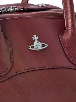 VIVIENNE WESTWOOD Small Logo-plaque Leather Shoulder Bag