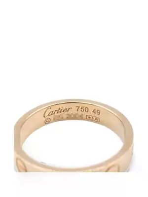 Cartier Love Engraved-details Ring