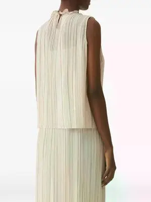 Fabiana Filippi Sleeveless High Neck Top