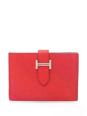 Hermès 2020 Bearn Card Holder - Red
