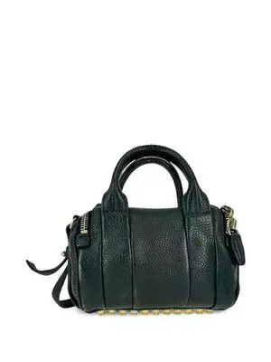 ALEXANDER WANG 2010s Rocco Studded Satchel Bag - Black