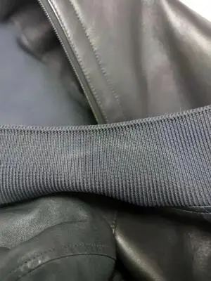 Neil Barrett Zip-up Leather Bomber Jacket