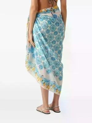 MC2 SAINT BARTH Tahiti Tile-pattern Pareo