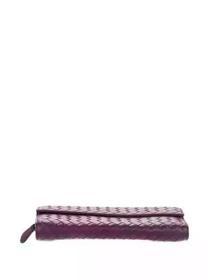 Bottega Veneta Intrecciato Flap Wallet