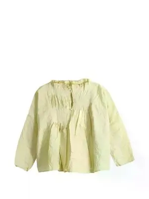 DANIELA GREGIS Ruffled-neck Blouse