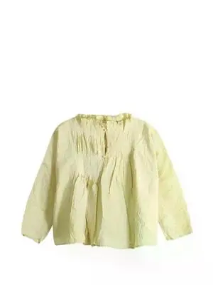 DANIELA GREGIS Ruffled Neck Blouse