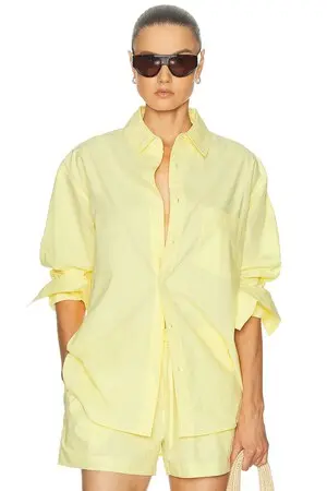 Matteau Relaxed Button Down Top