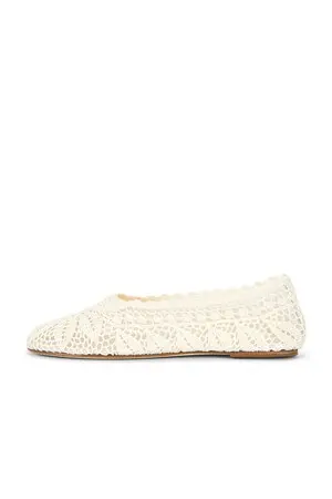 Magda Butrym Ballet Flat - Cream
