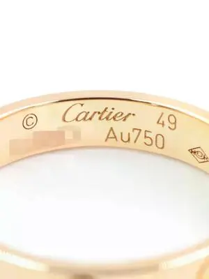Cartier 18k Rose Gold Love Ring - Pink