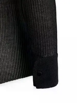 DONDUP Ribbed-knit Long-sleeves Cardigan