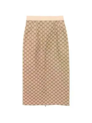 Gucci Adidas Gg Canvas Skirt