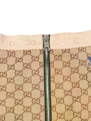 Gucci Adidas Gg Canvas Skirt