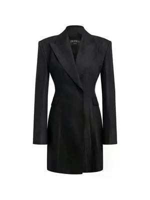 DONDUP Long-sleeves Mini Dress - Black