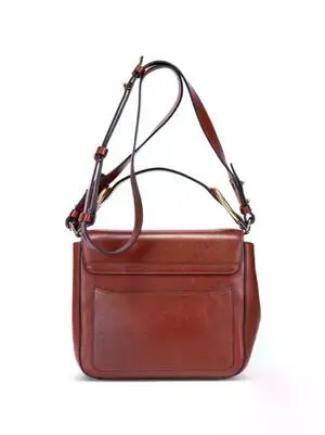 Chloé C Logo Shoulder Bag - Brown