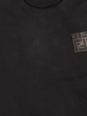 Fendi Zucca Logo Patch Sweatshirt