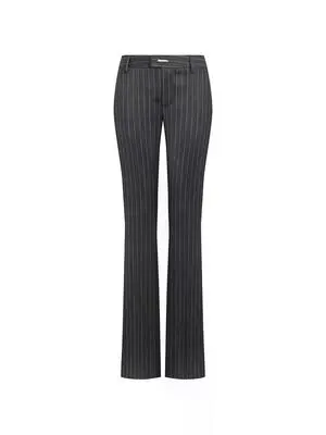 DONDUP Pinstripe Trousers - Grey