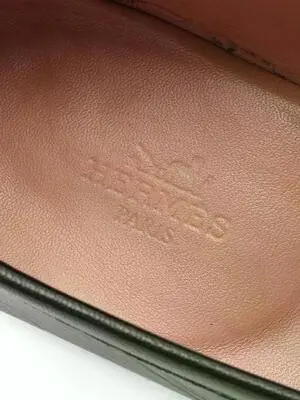 Hermès Paris H-logo Loafers