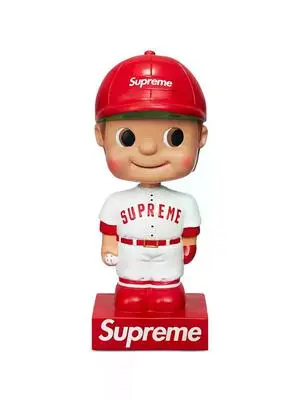 Supreme Hand-painted Bobblehead Figure - Red