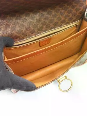 Celine Macadam Front-flap Shoulder Bag