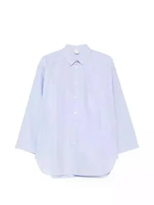 Aspesi Vertical-stripe Shirt - Blue