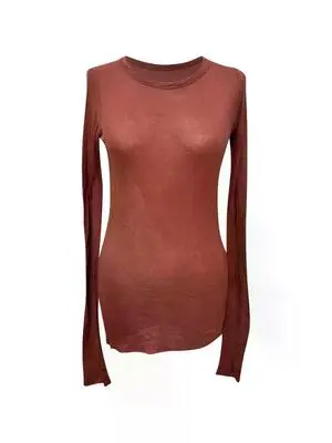 Rick Owens Ribbed Long-sleeve Top