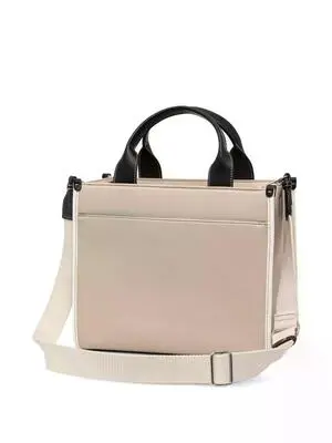 Dkny Medium Hadlee Logo-patch Tote Bag
