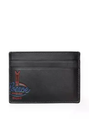 Loewe Logo-print Cardholder - Black
